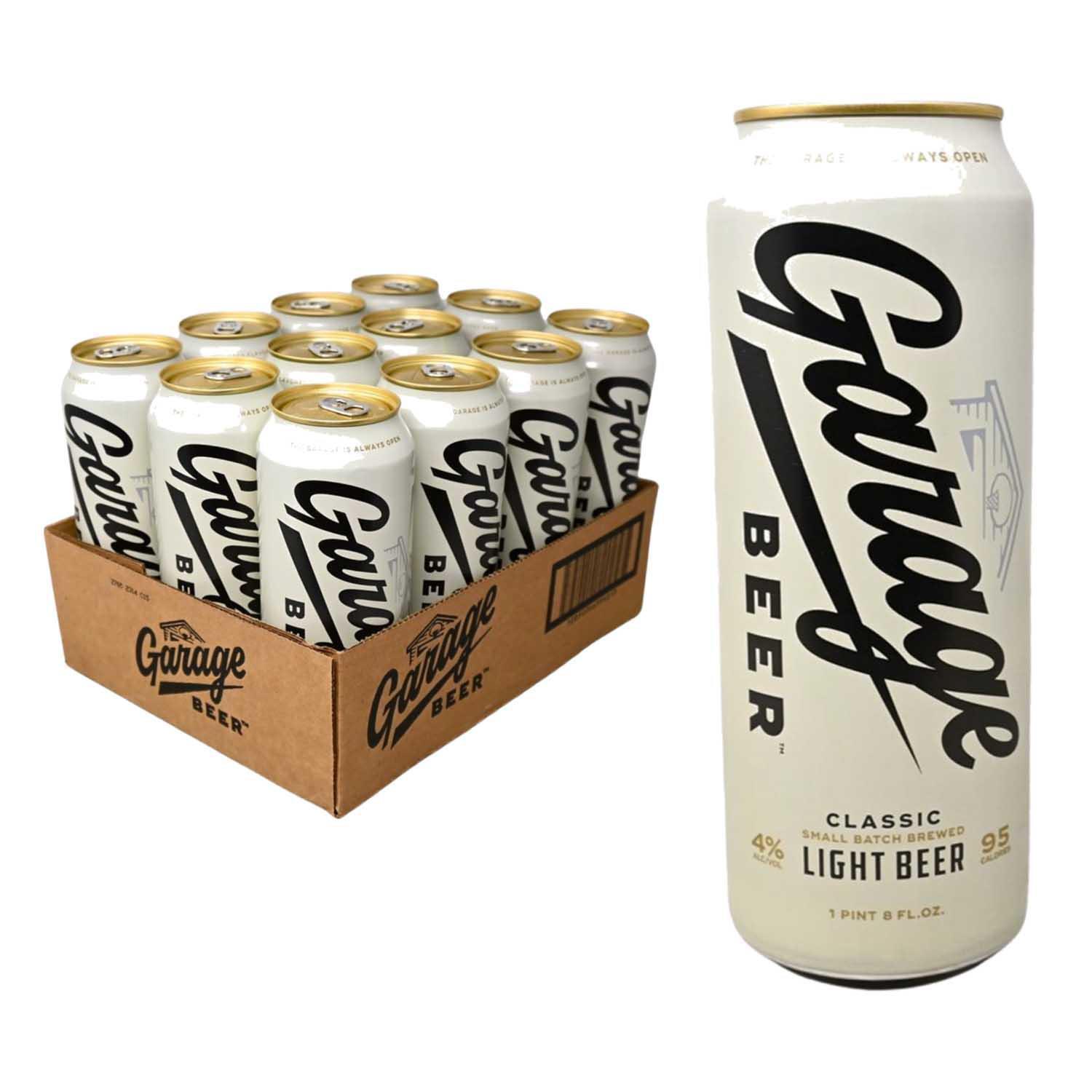 GARAGE BEER CLASSIC LIGHT | Stone's Beer & Beverage Market